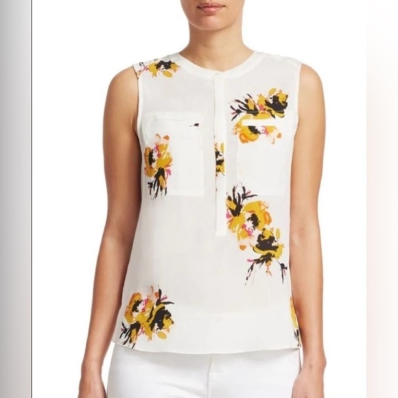 A.L.C. | Tops | Alc Adela Silk Blouse | Poshmark